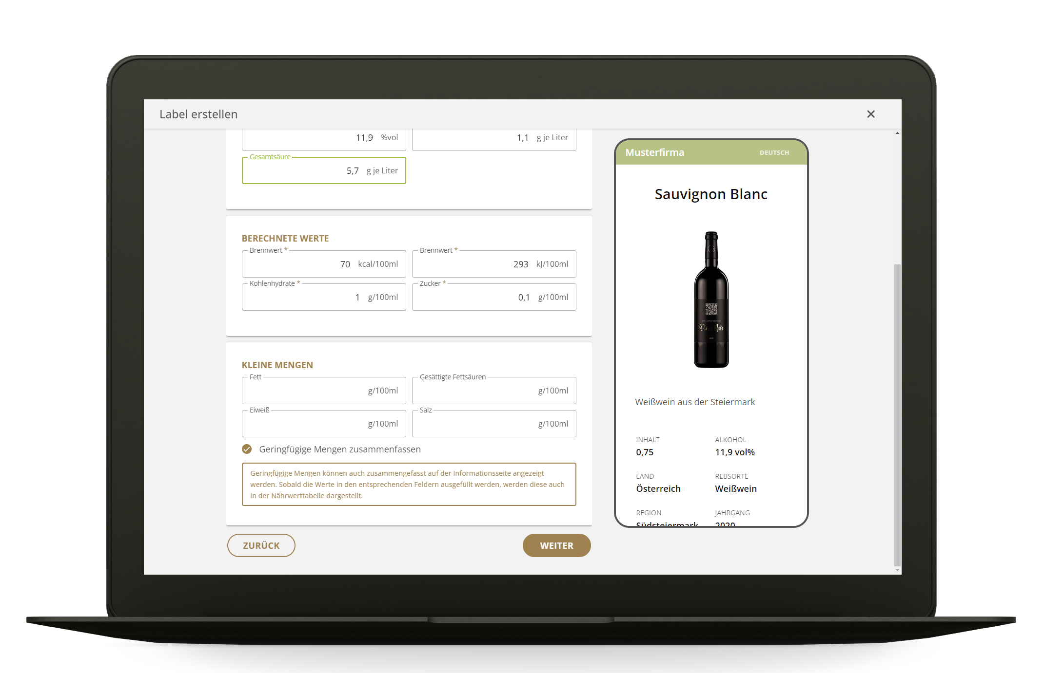 Digi-Label erstellen